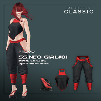 Second Life Marketplace - Ss.Neo-Girl#01 **promo** - CLASSIC Meshbody